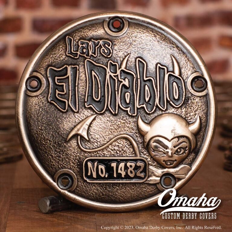 El Diablo Custom Derby Cover | Omaha Derby Covers