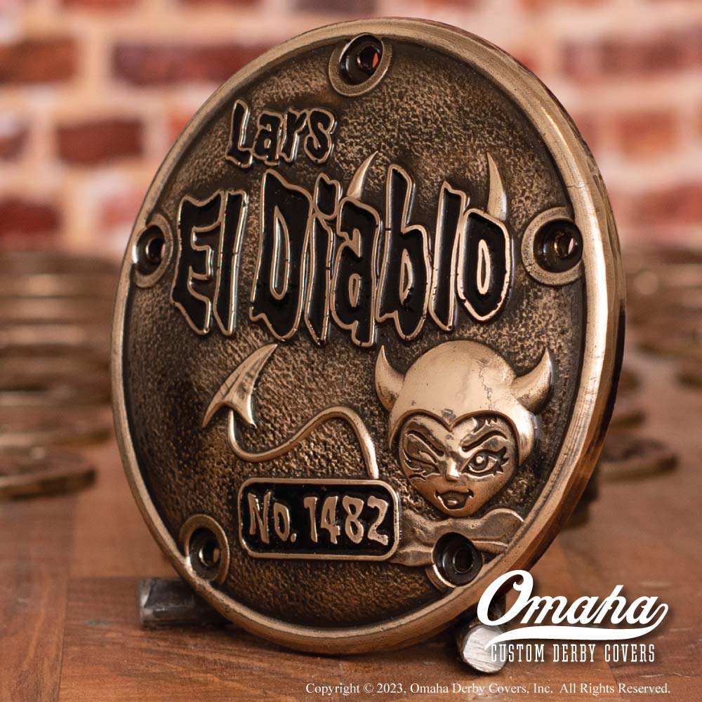 El Diablo Custom Derby Cover | Omaha Derby Covers